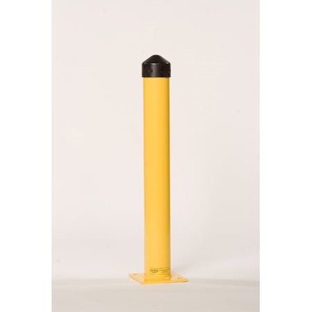 Eagle BOLLARD POSTS, 4in. x 24in. Round Bollard 1742 | Zoro