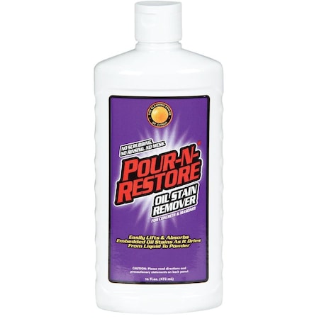 Pour-N-Restore 16 Oz. Concrete And Masonry Oil Stain Remover PNR16OZ-08 ...