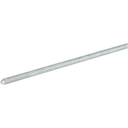 Erico 5/8 In. x 6 Ft. Galvanized Steel Ground Rod 815860UPC | Zoro