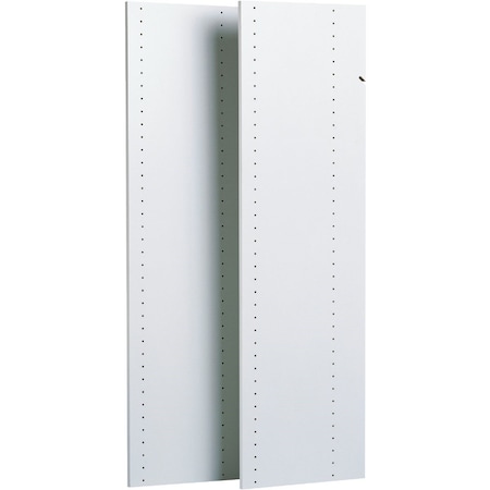 Easy Track 72 In. Closet Vertical Panel, 2PK RV72 | Zoro