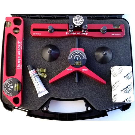 Flange Wizard Pipe Magician, Magnetic 8905-M | Zoro