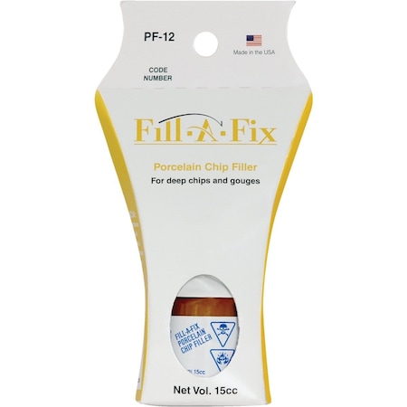 Fixture-Fix Fill-A-Fix Filler Porcelain Chip Repair PF-12 | Zoro