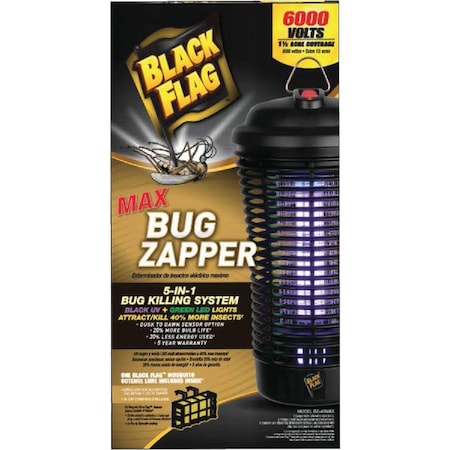 Black Flag 5-In-1 6500V Bug Zapper BZ-40MAX | Zoro