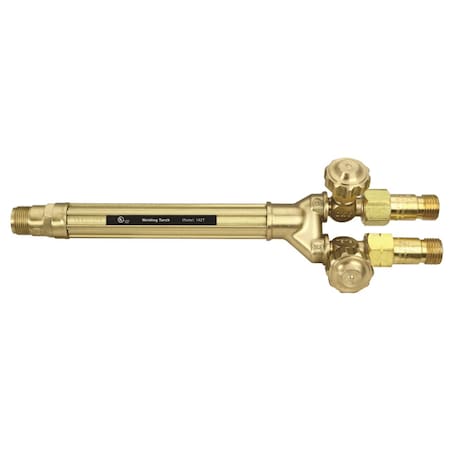 Gentec TORCH HANDLES, Torch Handle, Medium Duty w/Chk Valves 142T-CV | Zoro