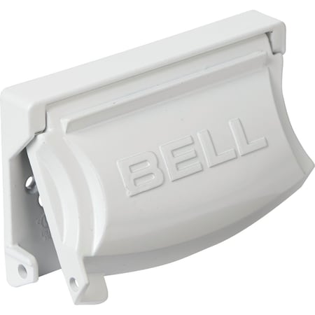 Bell Electrical Box Cover, 1 Gang, Aluminum MX1250W | Zoro