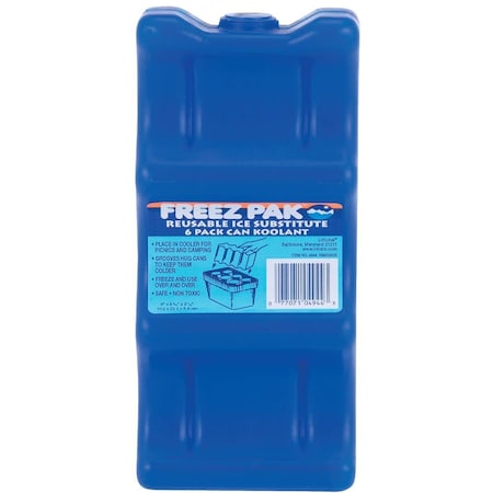 Lifoam Freez Pak 24 Oz. Blue Cooler Ice Pack 4944 | Zoro