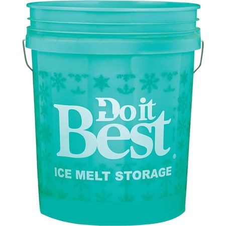 All-Source 5 Gal. Blue Ice Melt Pail 05GDICE1120 | Zoro