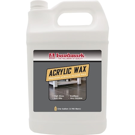 Lundmark 1 Gal. Acrylic Floor Wax 3203G01-2 | Zoro