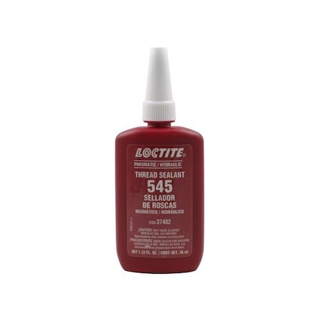Loctite 545 Pipe Thread Sealant, 10 ml Bottle LOC303420 | Zoro