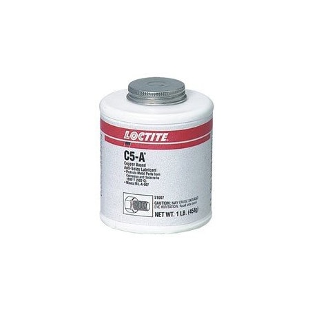 Loctite Anti Seize Lubricant, C5-A COPPER ANIT- SEIZE 1 LB LOC51006 | Zoro