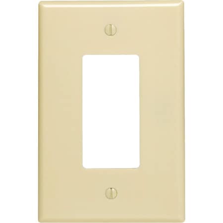 Leviton Decora 1-Gang Plastic Oversized Rocker Decorator Wall Plate ...