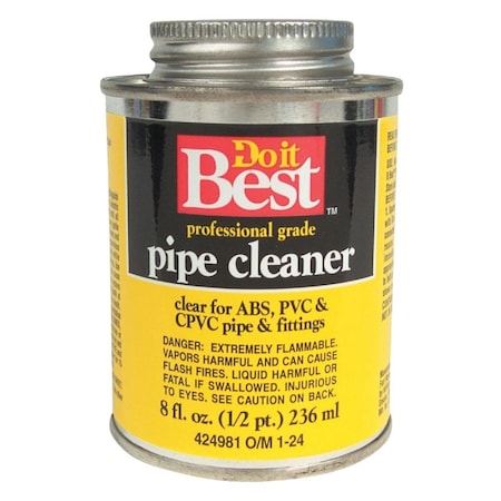 All-Source 8 Oz. All-Purpose Pipe Clear PVC Cleaner 019114 | Zoro