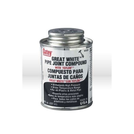 Oatey Joint Compund, 32 FL OZ PIPE DOPE W/ TFE 31233 | Zoro