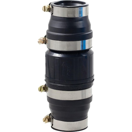 Drainage Industries 1-1/4 In. ABS In-Line Sump Pump Check Valve CV01.25 ...