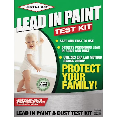 Pro Lab Dust Wipes Lead Test Kit LP106 | Zoro