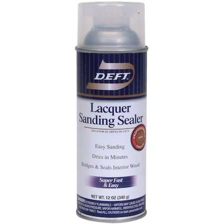 Deft 12 Oz. Clear Lacquer Sanding Sealer DFT015/54 | Zoro
