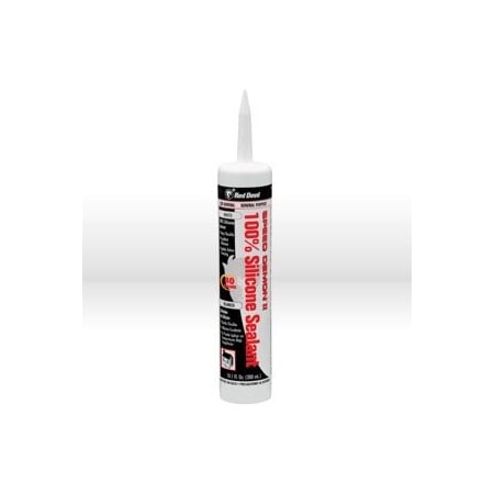 Red Devil Silicone Sealant, 10.1 oz White SPEED DEMON SILICONE SEALANT ...