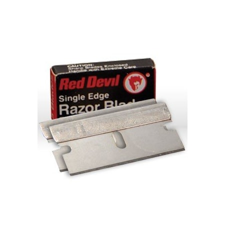Red Devil Razor Blade, RAZOR BLADES-Single edge 5/CD 3271/0C | Zoro