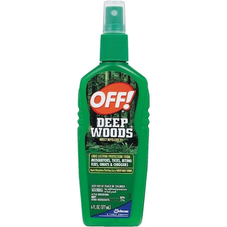 Off Deep Woods 6 Oz. Insect Repellent Pump Spray 21845 | Zoro