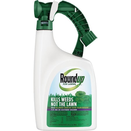 Roundup For Lawns 32 Oz. Ready To Spray Southern Formula Weed Killer ...