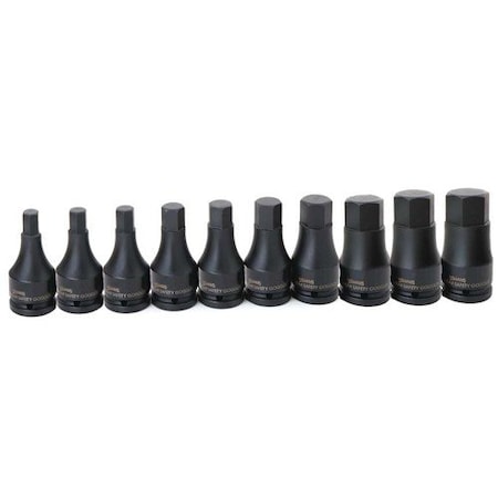 Williams 3/4in. Drive One Piece Impact Hex Bit Drivers, Sizes: 10 - 32 ...