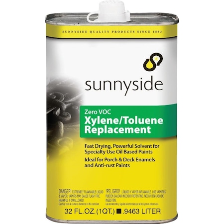 Sunnyside LVOC Xylol Solvent, Quart 47432 | Zoro