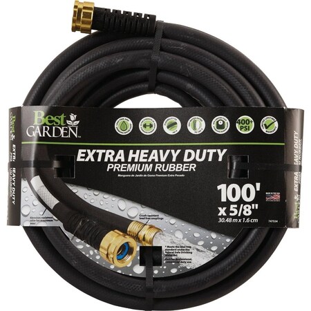 Best Garden 5/8 In. Dia. x 100 Ft. L. Drinking Water Safe Hot Water ...