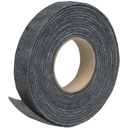 All-Source Gray 1-1/4 In. x 3/16 In. x 17 Ft. Felt Weatherstrip S214 ...