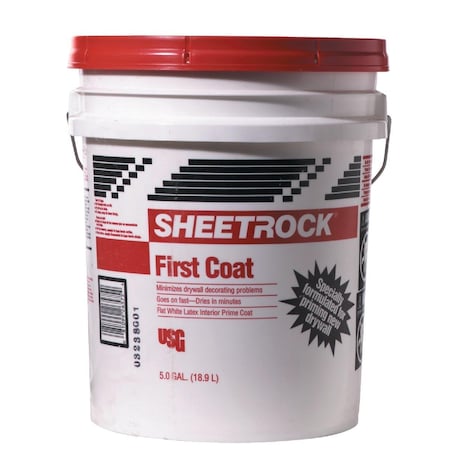 Sheetrock First Coat Drywall Primer, 5 Gal. 544822 | Zoro