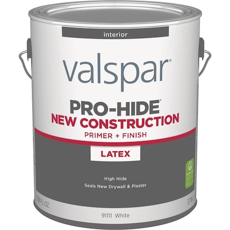 Valspar Pro-Hide Interior New Construction Primer, White, 1 Gal. 028. ...