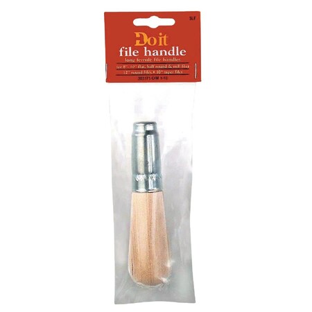 All-Source Long Ferrule 5 In. L Wood File Handle for 8 to 12 In. File ...