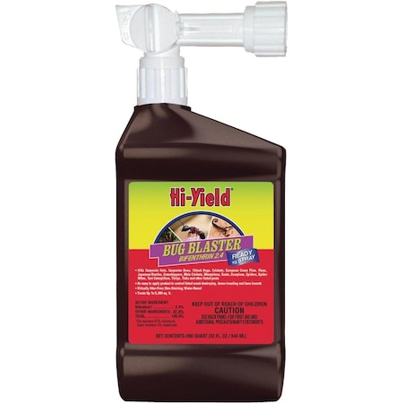 Hi-Yield Bug Blaster 32 Oz. Ready To Spray Hose End Insect Killer 32297 ...