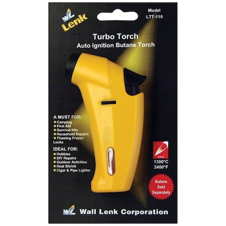 Wall Lenk Turbo Butane Micro Torch LTT-110 | Zoro