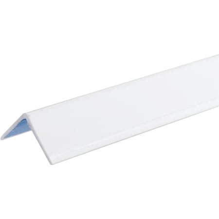 Wallprotex 1-1/8 In. x 8 Ft. White Self-Adhesive Corner Guard SS8118C ...