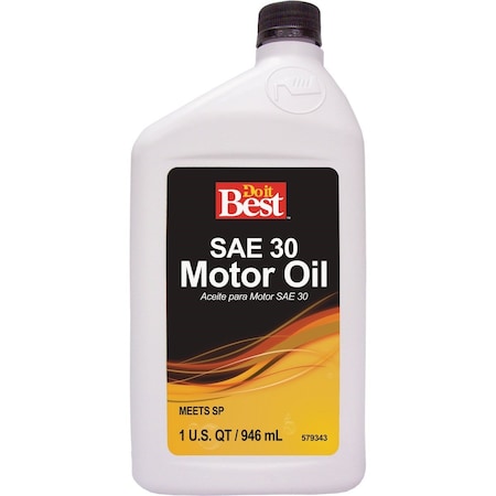 All-Source SAE 30W Motor Oil, Quart 579343 | Zoro