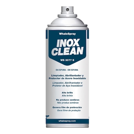 Whale Spray 3077 Inox Stainless Steel & Aluminum Cleaner, Spray, 6PK ...