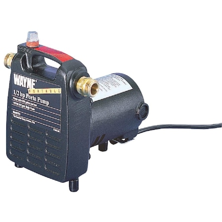 Wayne Water Systems Wayne 1/2 HP 115V 1450 GPH Lift Portable Pump PC4 ...