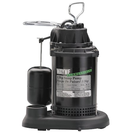 Wayne Water Systems Wayne SPF Series 1/3 HP 115V Submersible Sump Pump ...