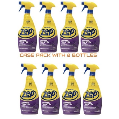 Zep Shower Tub and Tile Cleaner 32 Ounce, 8PK ZUSTT32 | Zoro