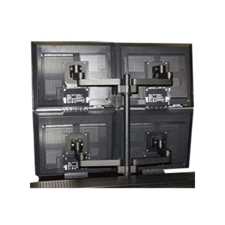 Innovative Office Products Mount Four Monitors Stacked Two Over Two ...