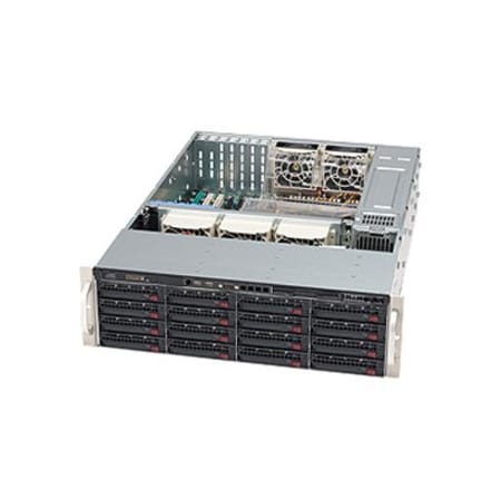 Supermicro 800W Redundant Power Supply, 16 X 3.5 Inch Hot-Swappable Sas ...