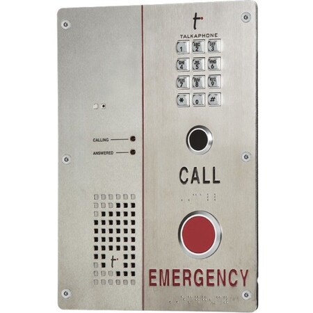 Talkaphone Etp-500 Series Analog Call Station.Indoor/Outdoor, Emergency ...