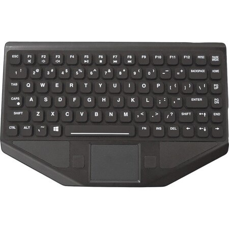 Tg3 Electronics Rubber Keyboard; Rugged Rubber 83 Key Keyboard W ...
