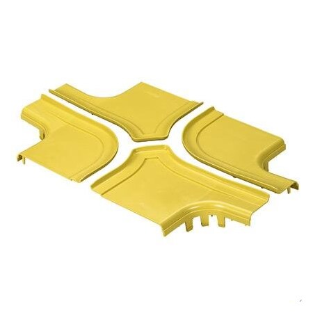 Panduit SPLIT COVER 4-WAY CROSS 12IN X 4IN 300EA FRFWCSC12LYL | Zoro