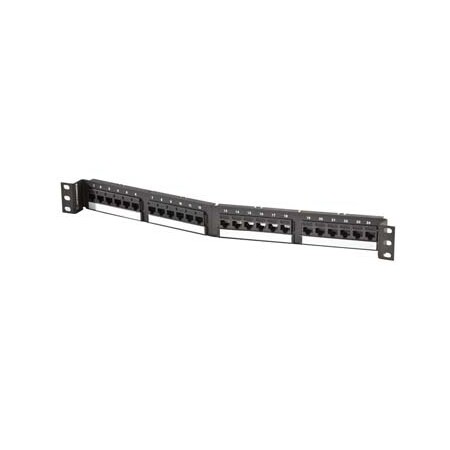 Legrand Ortronics Angled Cat6 Patch Panel 24 Port SPA6U24 | Zoro