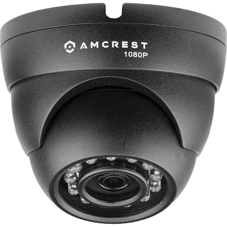 AMCREST INDUSTRIES, LLC 1080P Hdcvi Dome Camera (Black) (AMC1080DM36-B ...