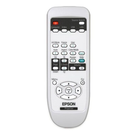 Epson Replacement Remote Control For Powerlite 84+/85+/825+/826W ...
