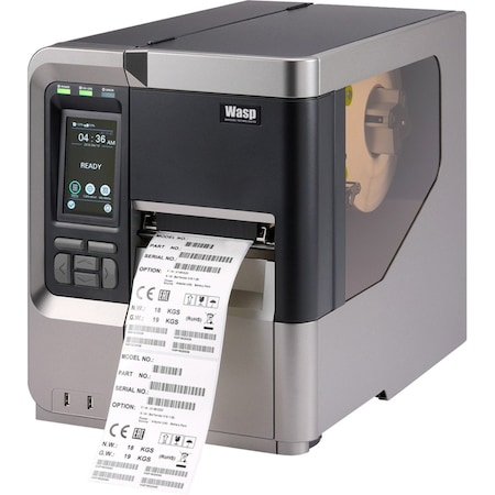 Wasp Technologies Wasp Wpl618 Industrial Barcode Printer 300 Dpi ...