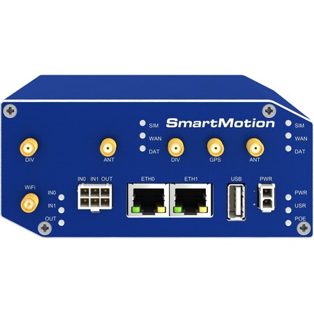 B+B Smartworx Modular Lte Router w/ Smartworx Hub (5Xeth, Usb, 2Xi/O ...