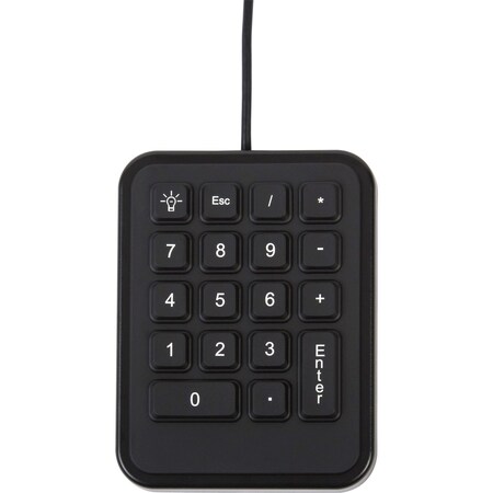 Ikey Mobile Numeric Keypad w/ Vesa Mounting Pattern And Green ...